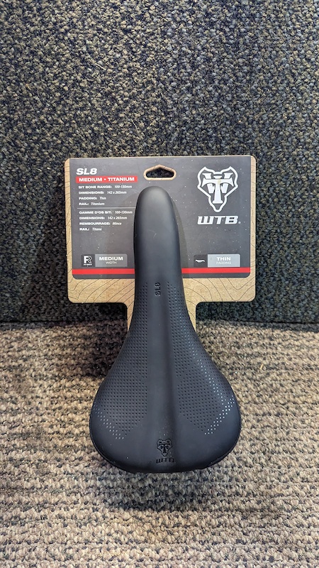 2022 WTB SL8 Medium black Titanium rails For Sale