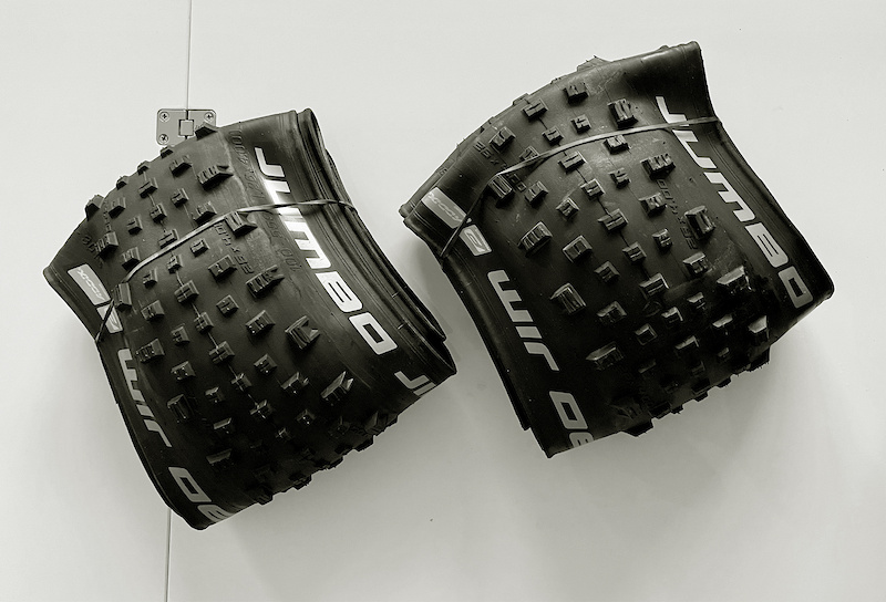 2023 A Pair of Schwalbe Jumbo Jim 26" x 4.00 Tires For Sale