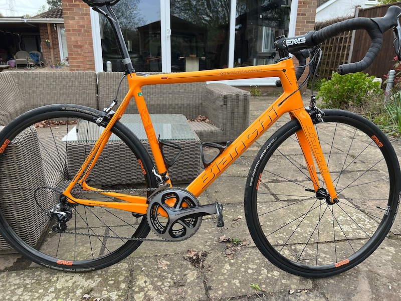 2019 Bianchi Specialissma with Bianchi Custom Paint (59cm) For Sale