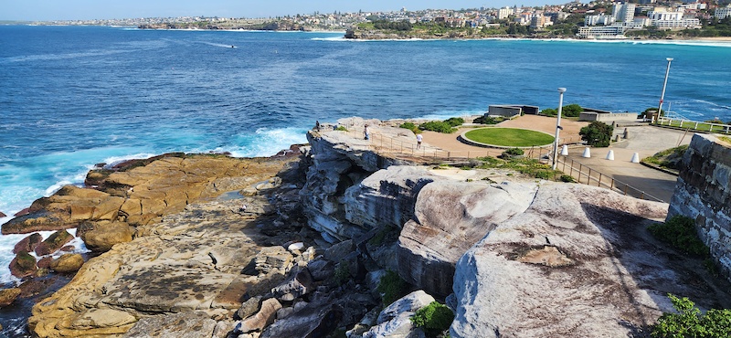 Coastal Walk Bondi Beach Promenade Mountain Biking Trail