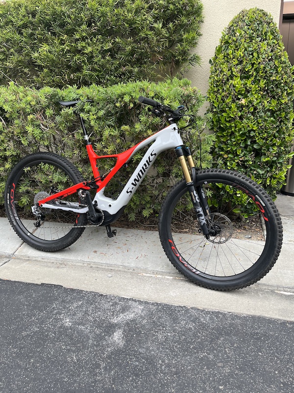 2020 Specialized Turbo Levo S-Works XL Rocket Red/Dove Gray For Sale