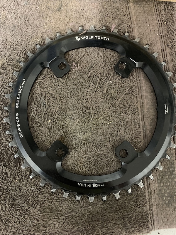 Wolf Tooth Shimano GRX Chainring 44t 110 BCD 11/12-Spd For Sale