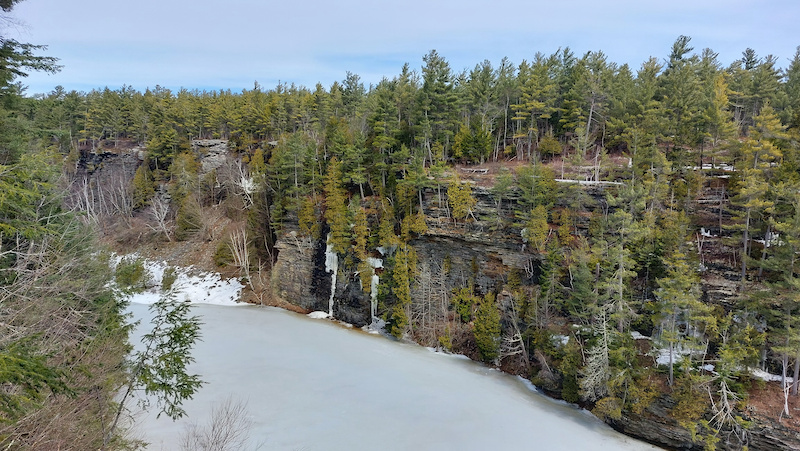 The Gulf Unique Area Trail 2 Hiking Trail - Mooers