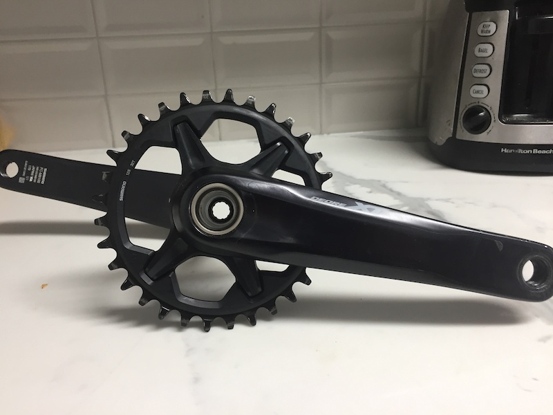 2023 Shimano XT 8120 crankset, 170mm w/ 32t ring For Sale