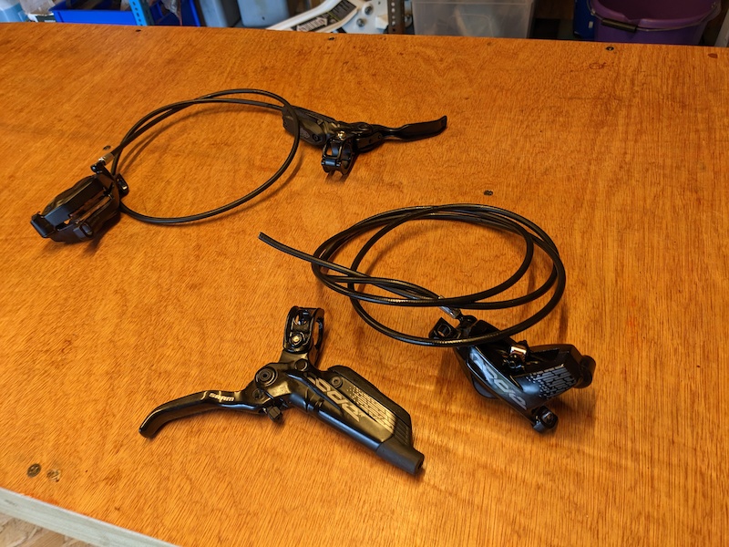 2022 SRAM Code R brake set from new bike For Sale