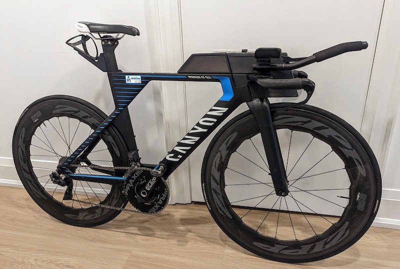 2019 Canyon Speedmax CF SLX 9.0 LTD (Size Small, Oahu Blue) For Sale