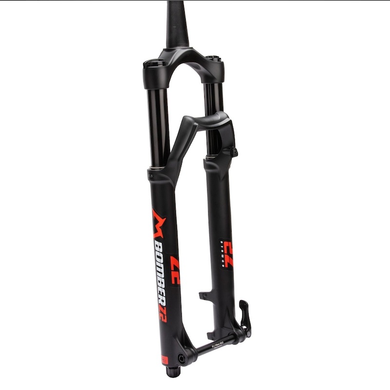 2022 Marzocchi Z2 Bomber 29er 150mm- Gray decals For Sale