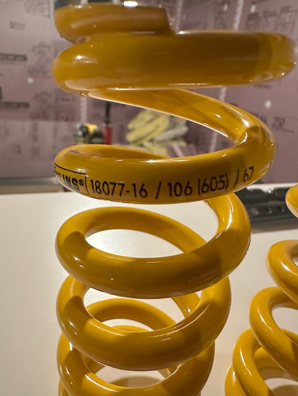 2022 67mm OHLINS Rear Spring 605lb For Sale