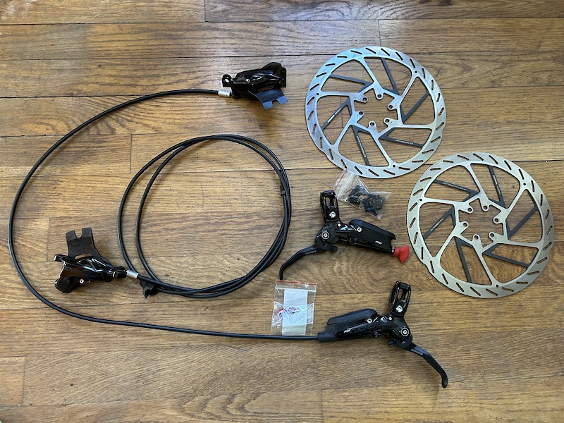2023 SRAM Code RSC brake set with 200mm rotors NEW For Sale