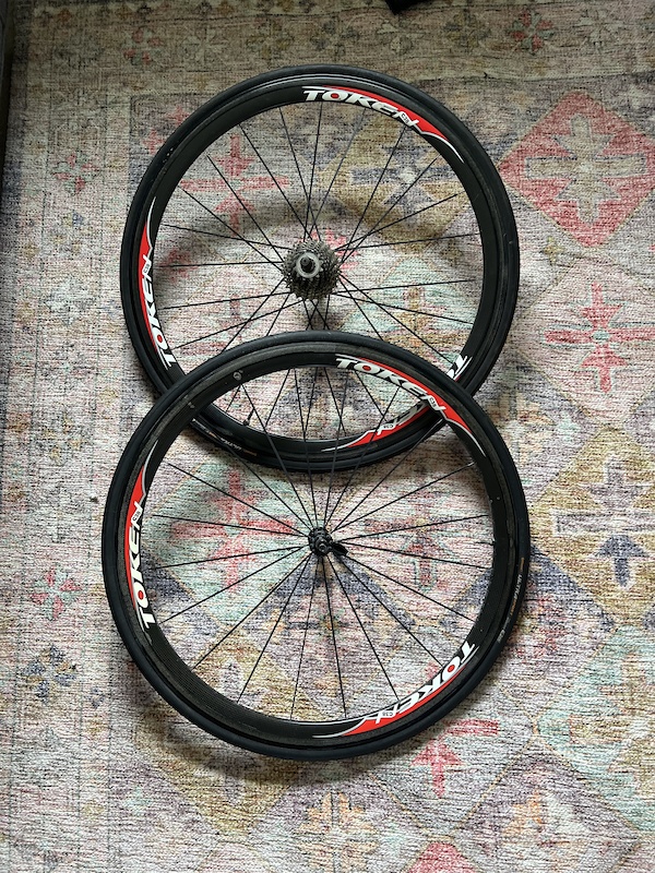 Token C38 Carbon Road wheels 700c For Sale
