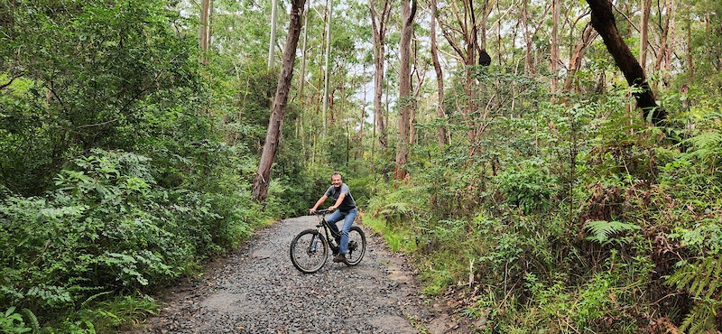 Blue Gum Creek Culvert 2 Mountain Biking Trail - Hornsby