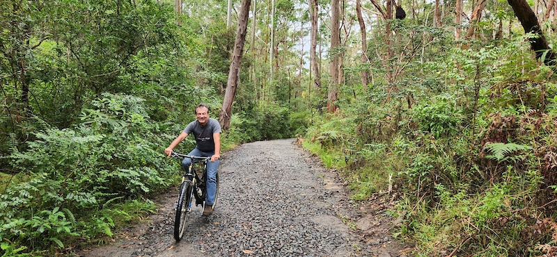 Blue Gum Creek Culvert 2 Mountain Biking Trail - Hornsby