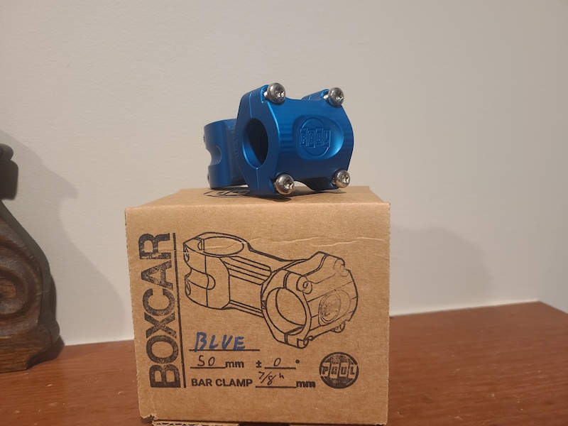 2023 Paul Components Boxcar 7/8 Blue 50mm 22.2 For Sale