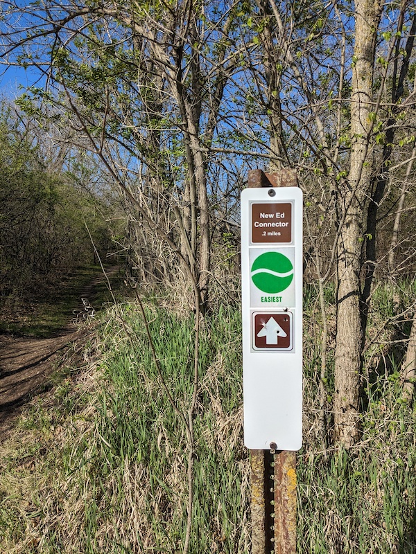 New Ed Connector Mountain Biking Trail - Des Moines, Iowa