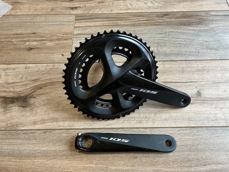 2022 Shimano 105 FC-R7000 Crankset. 172.5mm. 50-34 For Sale