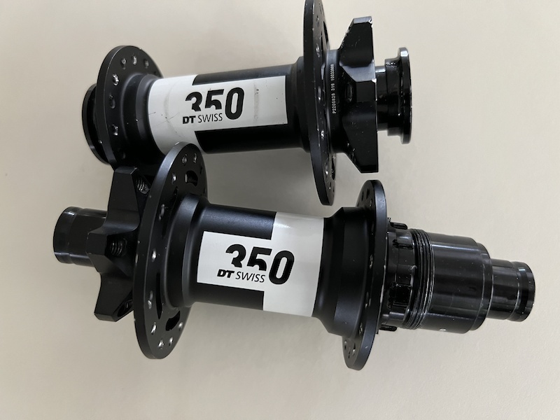 2024 DT Swiss 350 Boost Hubs 36 tooth ratchet torque caps For Sale