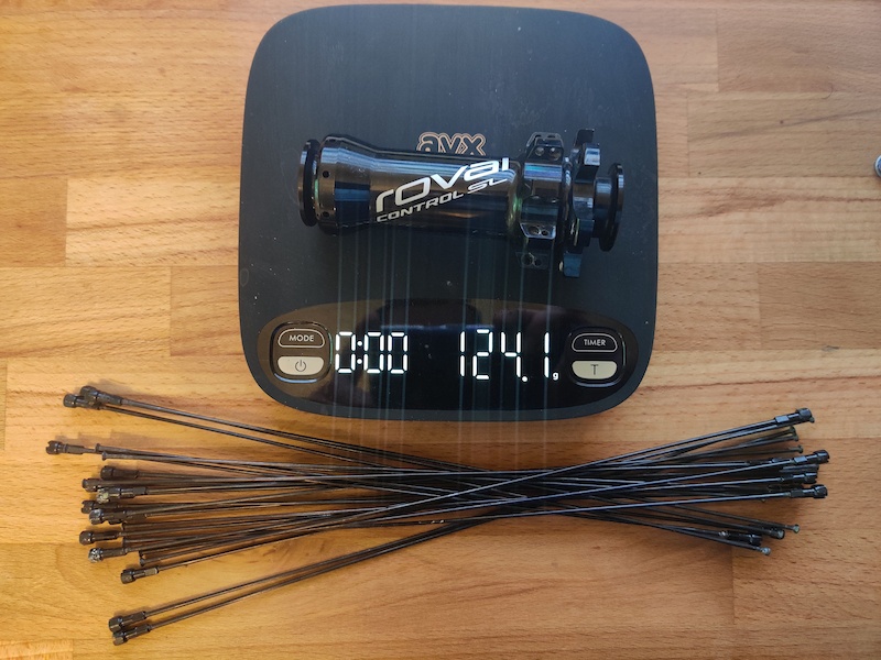 2018 Roval Control SL / DT Swiss 180 front hub + spokes For Sale