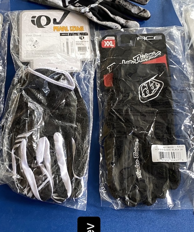 TLD Troy Lee and Pearlizumi Gloves NEW For Sale