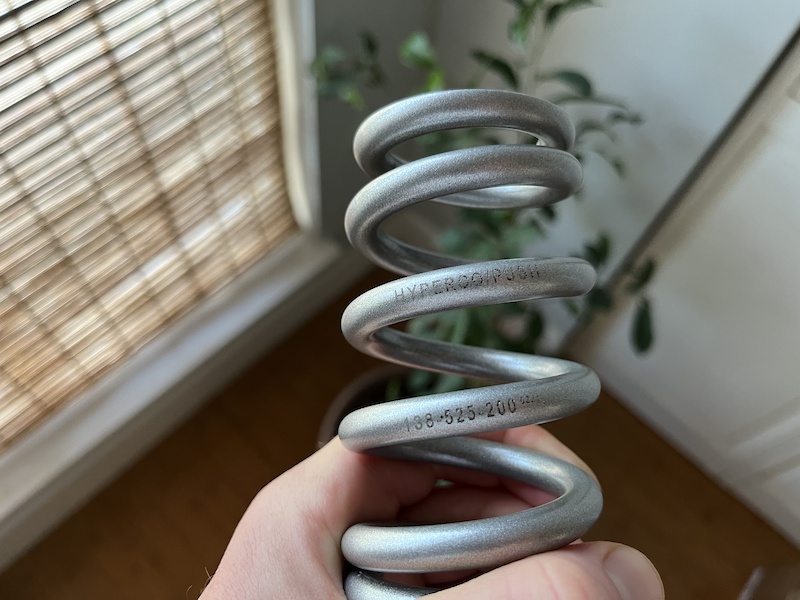 2022 PUSH Elevensix 200 Series Hypercoil Spring - 525lb For Sale