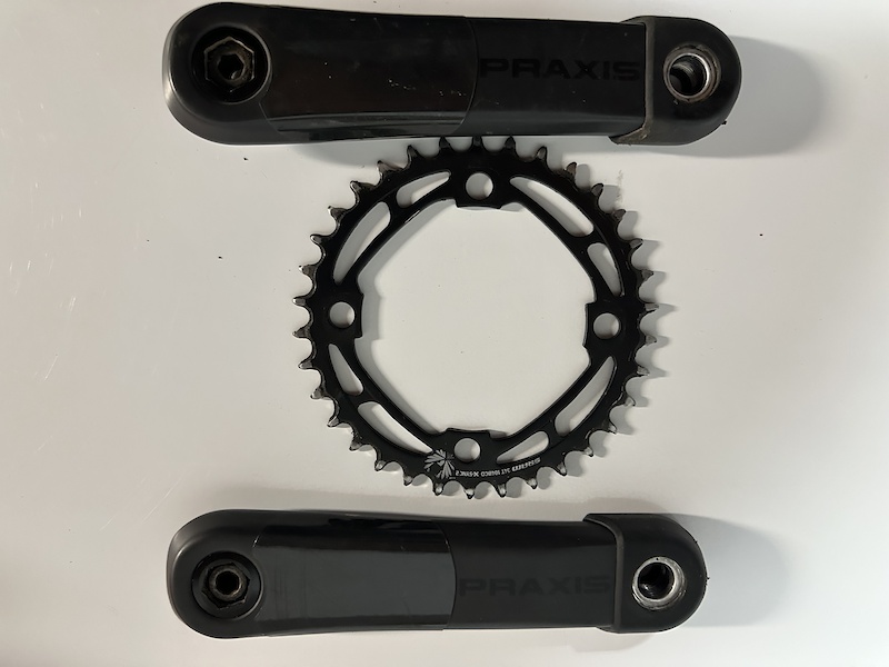 2022 160mm Praxis carbon crank arms For Sale