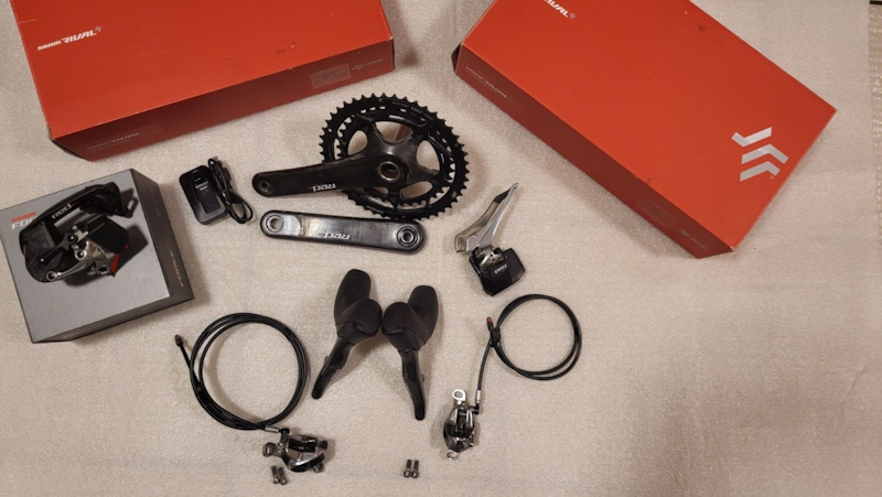 2021 SRAM Red eTap 11 Speed Hydraulic Disc Brake Groupset For Sale