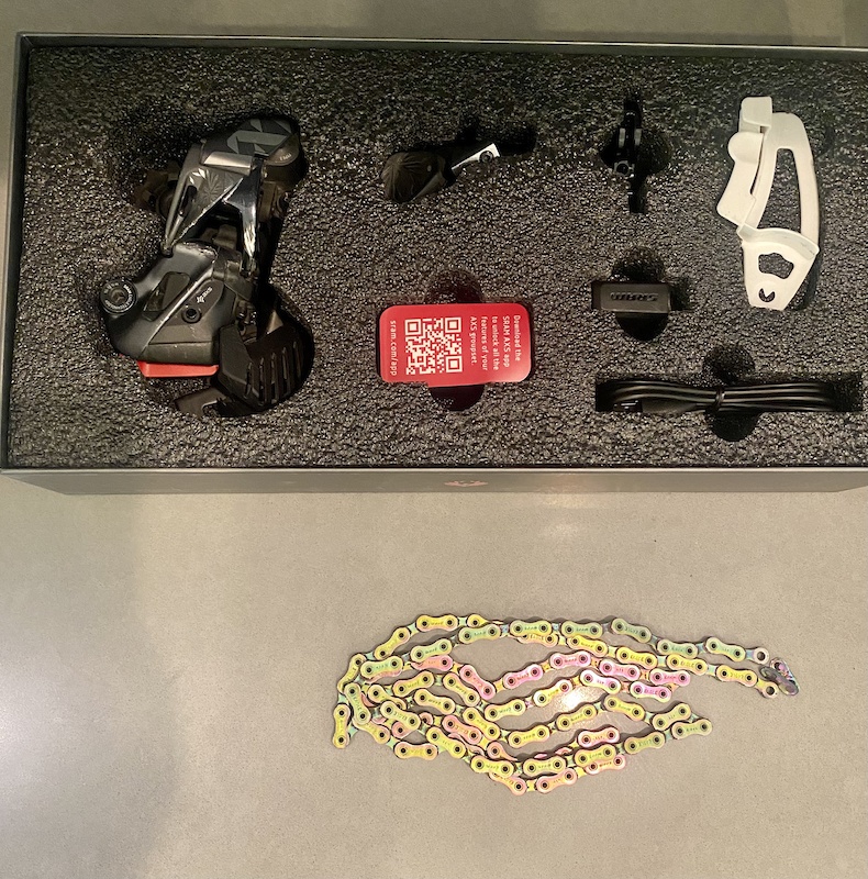 2022 SRAM AXS XX1 full groupset rainbow For Sale