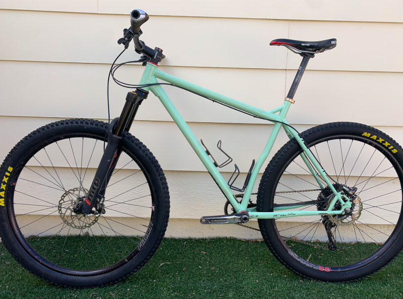 Surly Karate Monkey - Mint Green - Large Frame For Sale
