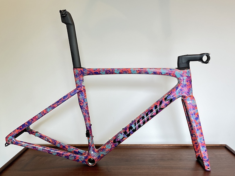 2023 S-Works Tarmac SL7 Frameset Size 54 - Gloss Marble For Sale