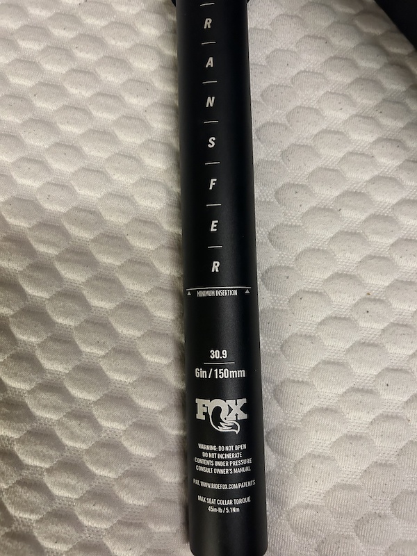 2023 Fox Transfer factory dropper post For Sale