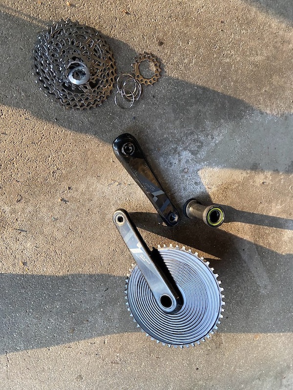SRAM Force 1 Carbon 175mm 50t Absolute Black 11-36 For Sale