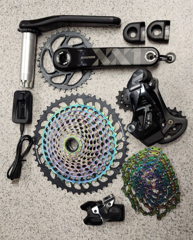 Sram XX1 AXS group w cass, chain, etc For Sale