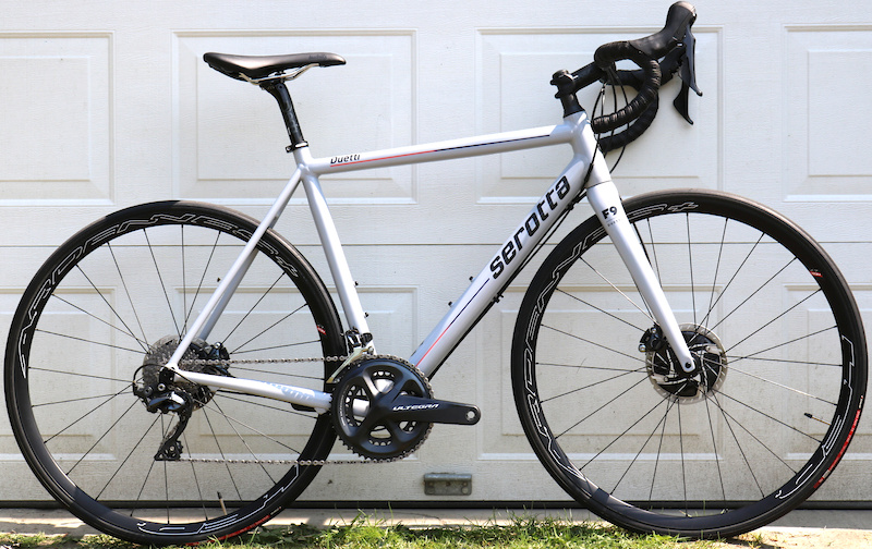 2020 Serotta Duetti A9 Alloy & F9 Carbon Ultegra Disc For Sale