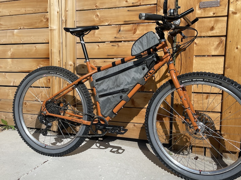 2020 Surly ECR 27.5+ Brown Medium Bikepacking For Sale