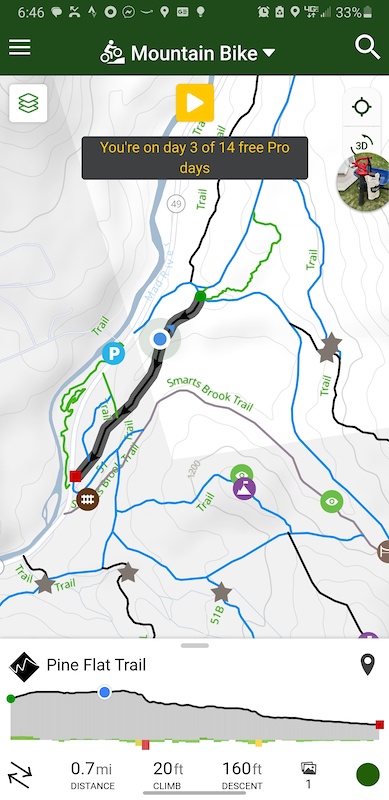 Pine Flats Trail Multi Trail - Thornton, New Hampshire