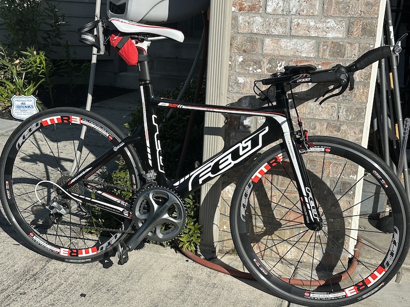 2010 Felt B12 Carbon Fiber - Aero Wheels Ultegra Group For Sale