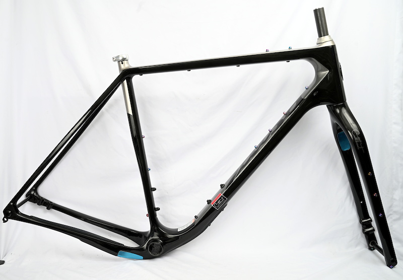 2023 Salsa Cutthroat Frame/Fork 60cm Oil slick For Sale
