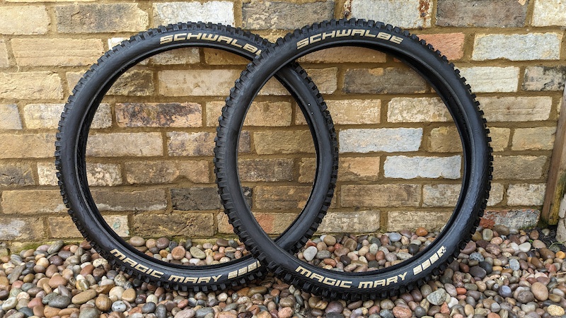 Schwalbe Magic Mary 26 x 2.35 DH Super Gravity PAIR For Sale