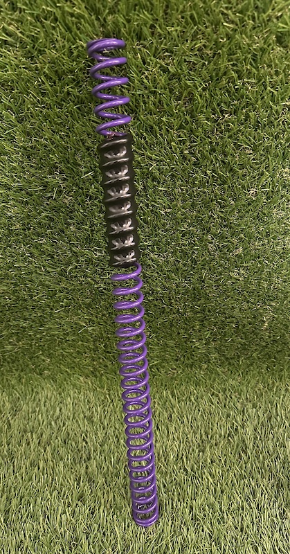 FOX 40 Coil Spring Steel 26" 27.5" Purple 120-150lb For Sale