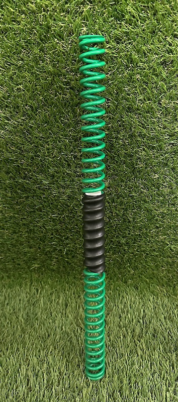 FOX 40 Coil Spring Steel 26" 27.5" Green 180-210lb For Sale