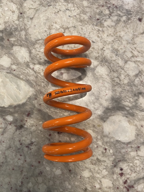 2022 Fox SLS 500lb 2.4”/61mm Coil Spring For Sale
