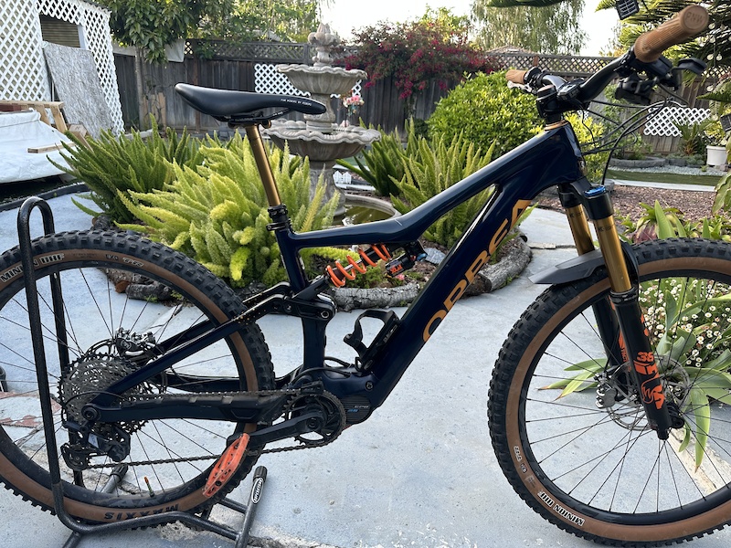 2022 Orbea Rise Carbon Frame with fork & shock. For Sale