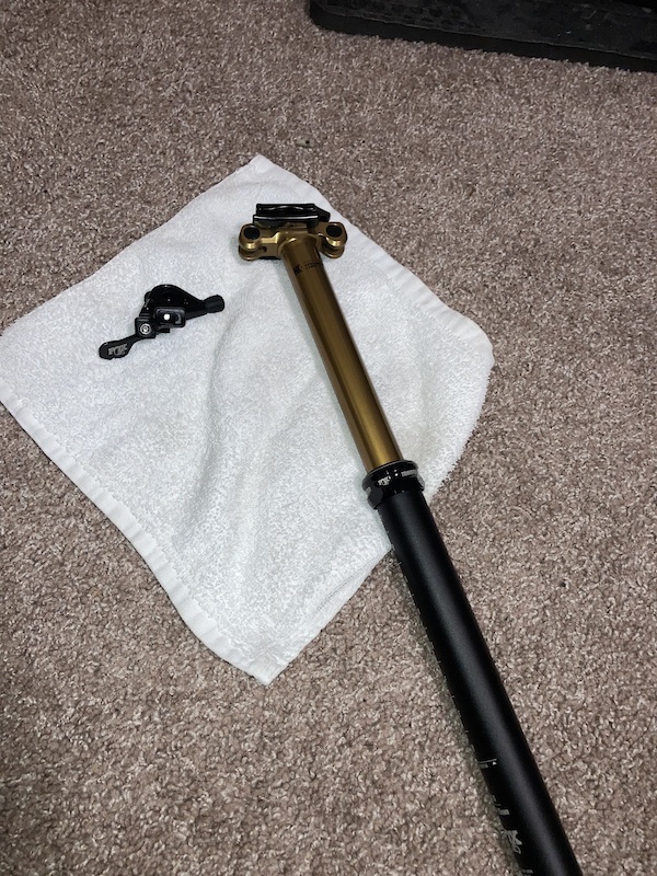Fox transfer factory seatpost and lever For Sale