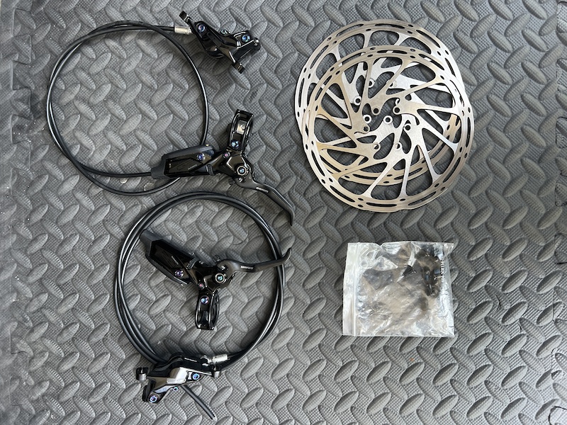 2022 Sram G2 Ultimate Oil Slick w/ Rotors - Long Rear Hose For Sale