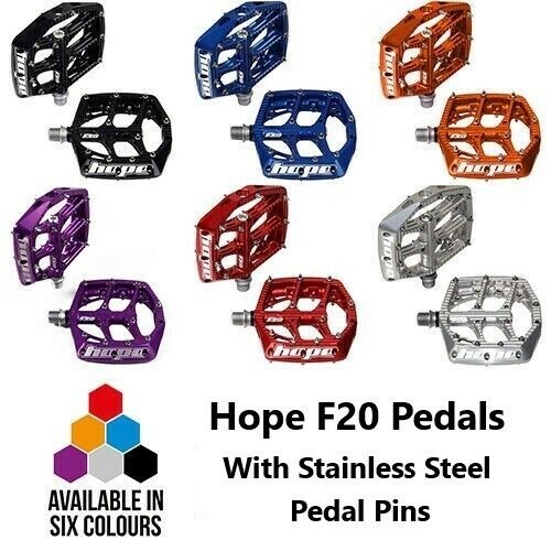 2024 Hope F20 or F22 Pedals Pair All Colors (Brans New) For Sale