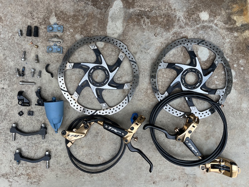 2023 TRP DH-R Evo Gold Brake Set For Sale