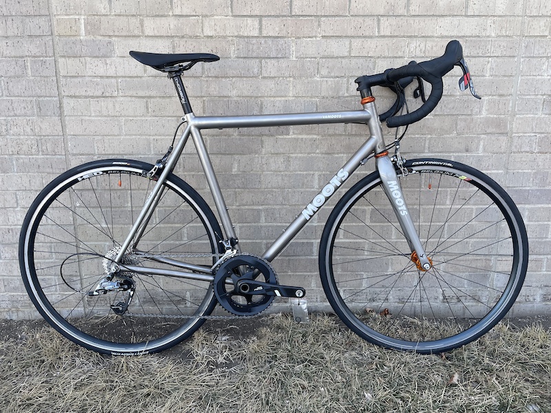 2006 Moots Vamoots Titanium Road Bike - SRAM RED - 57cm For Sale
