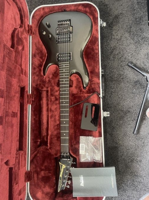 2010 JS1000 Ibanez guitar black pearl Team J craft For Sale