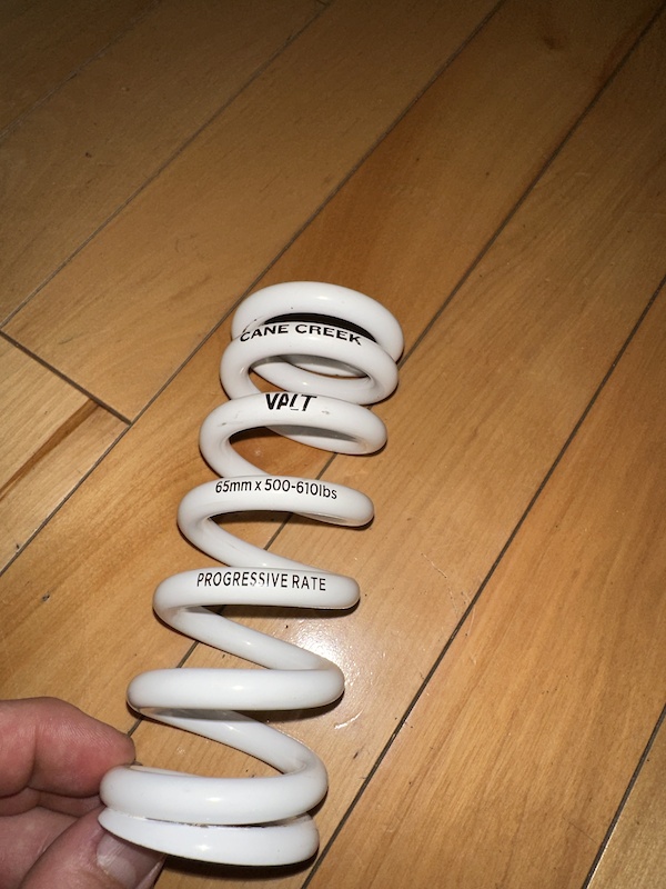 2022 Cane Creek VALT Progressive Coil 65mm 500-610 lbs For Sale