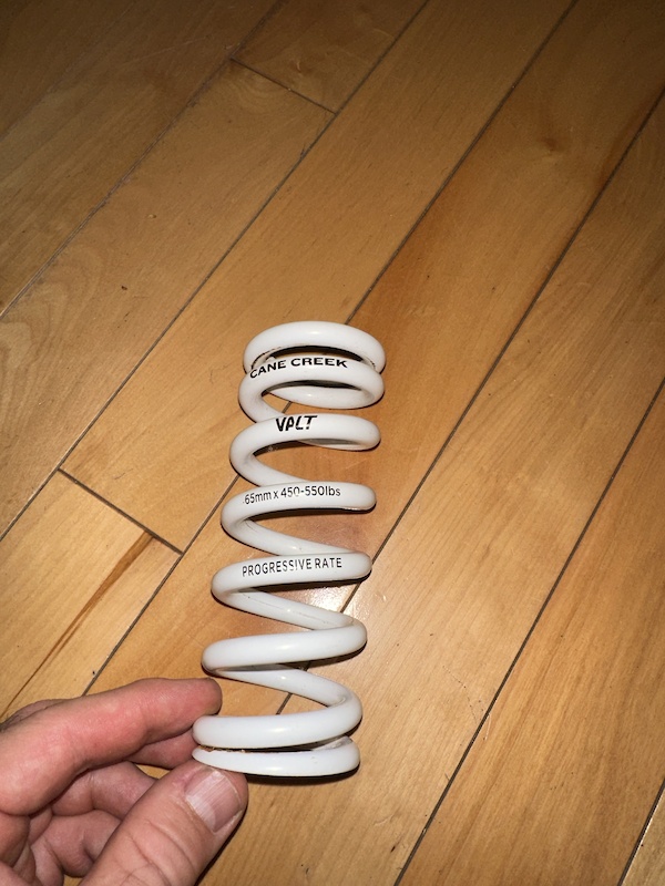 2022 Cane Creek VALT Progressive Coil 65mm x 450-550 lbs For Sale