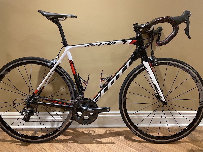 2017 Scott Addict 56cm Carbon Race Bike For Sale